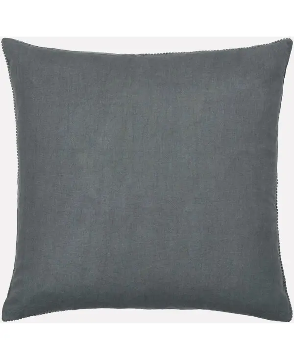 Livabliss Corduroy Quarters Decorative Pillow, 22l X 22w - Charcoal