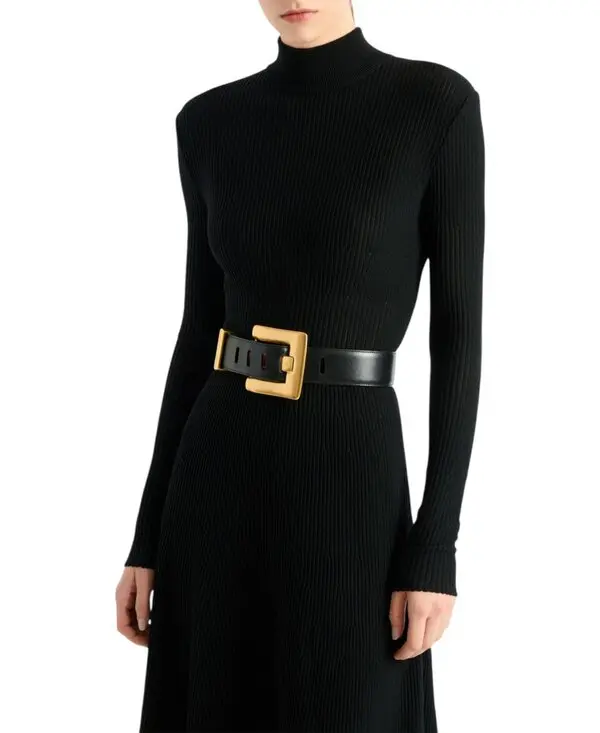 Balmain 4.5cm Calfskin Belt