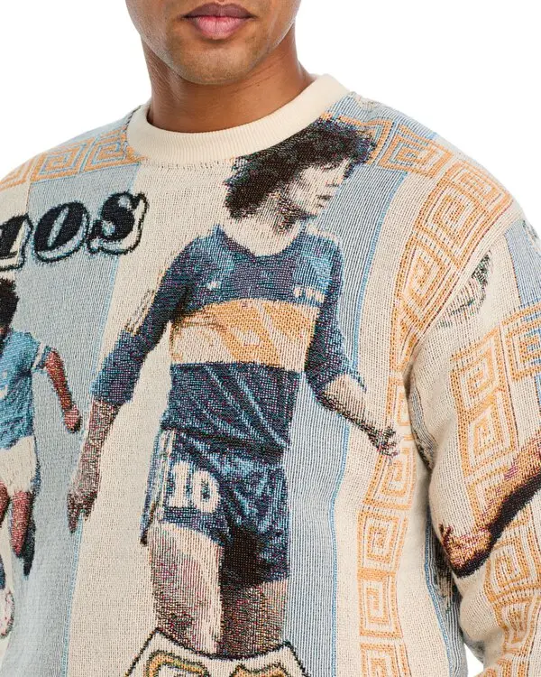 SATURDAYS FOOTBALL Dios" Knit Sweater