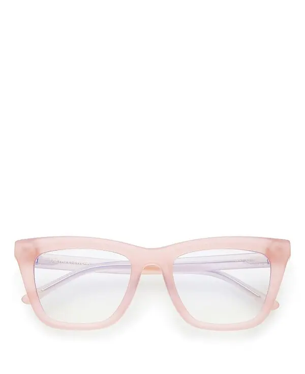 FREYRS EYEWEAR Lucy Cat Eye Blue Light Reading Glasses - Pink