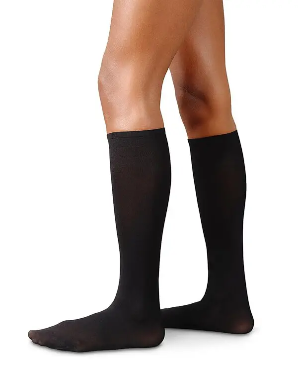 Swedish Stockings 2-pack Olivia Premium Knee-highs - Black