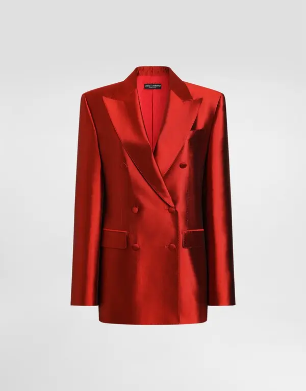 Dolce & Gabbana Double-breasted Mikado Jacket