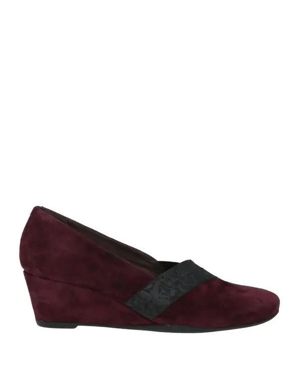 STONEFLY Pumps Burgundy Size Leather
