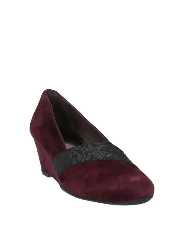 STONEFLY Pumps Burgundy Size Leather