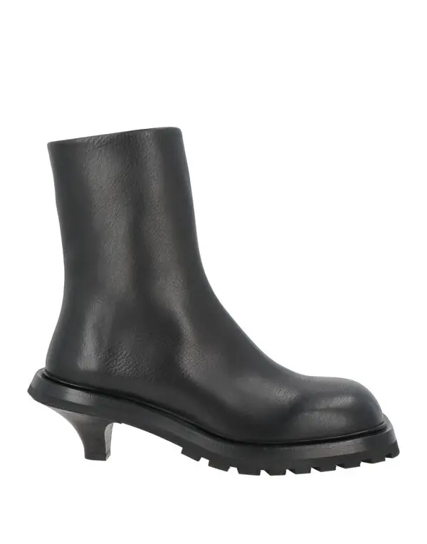 Marsèll Leather Ankle Boots With Cone Heel