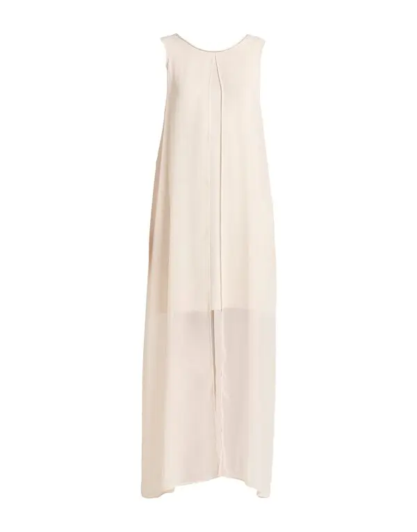 Peserico Sleeveless Crewneck Embellished Dress