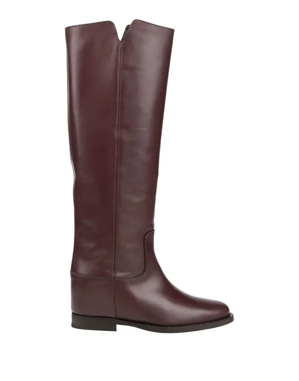 VIA ROMA 15 Leather Riding Boots