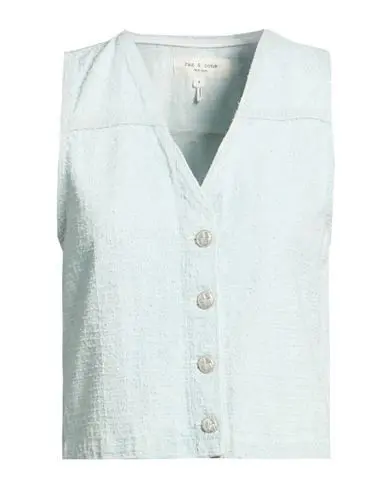 Rag & Bone Top Sky Size Cotton - Blue