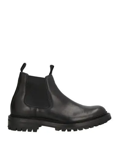 TRICKER'S X Burberry Ankle Boots Size Leather - Black