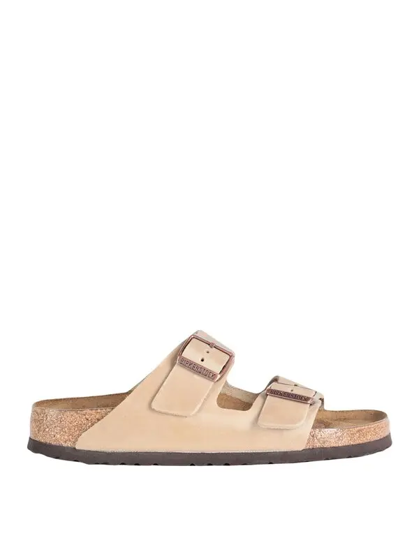 BIRKENSTOCK Soft Leather Sandals With Buckle Fastening