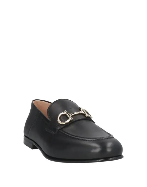 FERRAGAMO Calfskin Loafers With Horsebit Detail