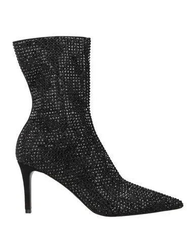 Stella McCartney Ankle Boots Size Textile Fibers - Black