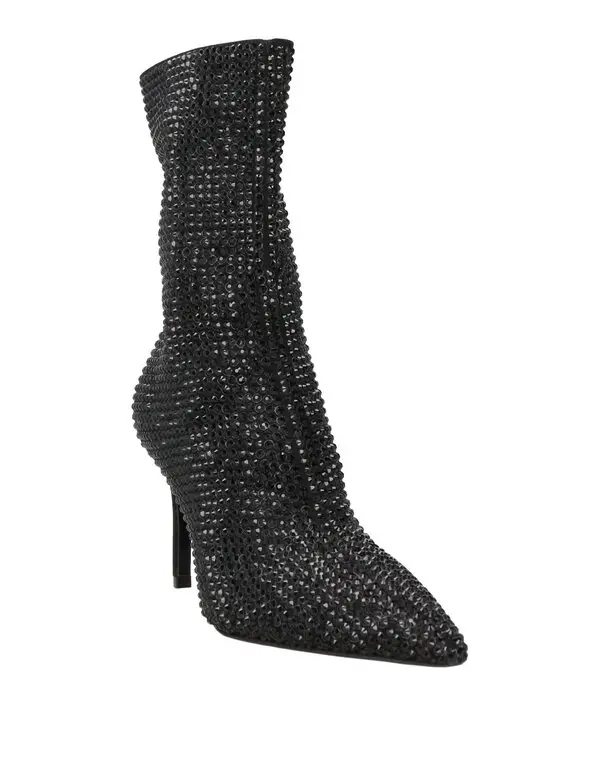 Stella McCartney Embellished Pointed Toe Stiletto Ankle Boots