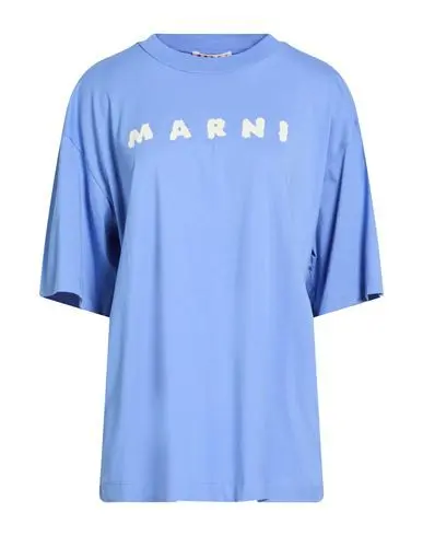 Marni Cotton T-shirt - Azure