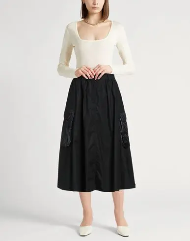 Herno Midi Skirt Size Cotton, Elastane, Polyamide, Polyester