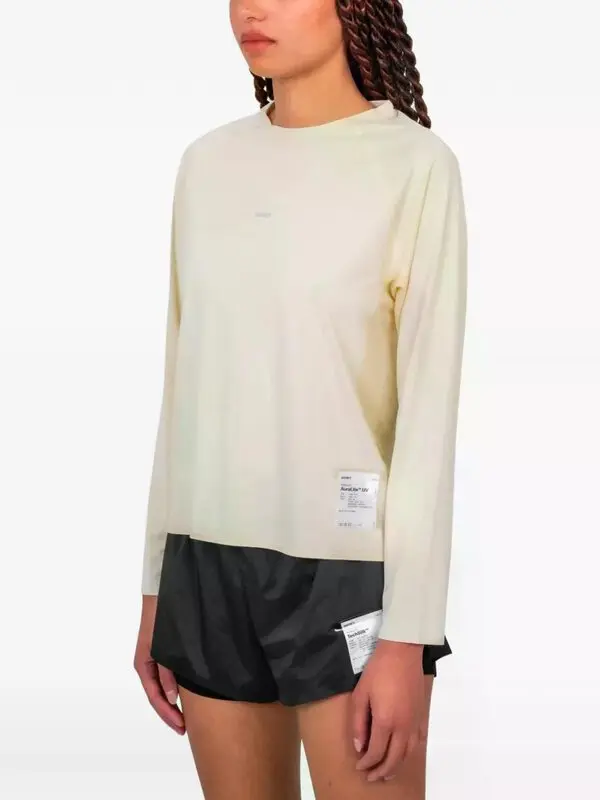 Satisfy Long Sleeve Crewneck T-shirt - Neutrals