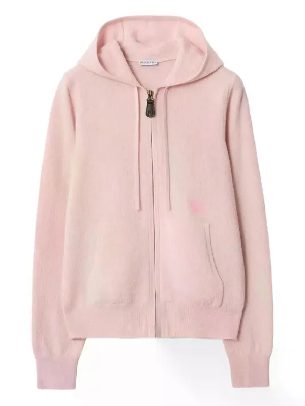 Burberry Equestrian Knight Zip Hoodie - Pink