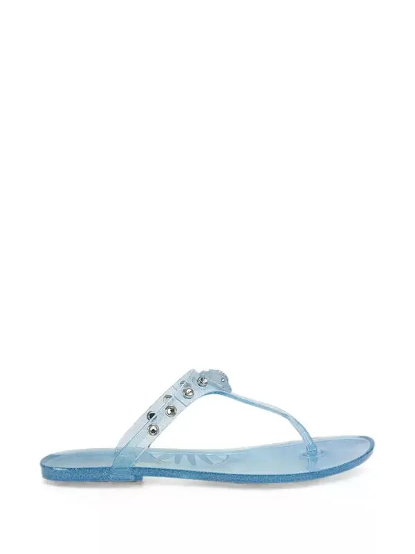 Kurt Geiger Maddison T-bar Slides - Blue