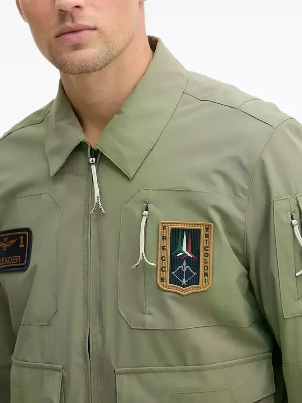 AERONAUTICA MILITARE Logo Patch Military Jacket
