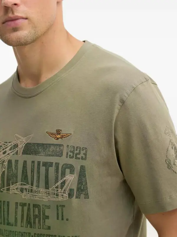 AERONAUTICA MILITARE 4th Wing-printed T-shirt