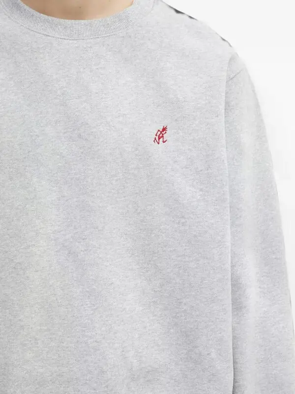 Gramicci Logo-embroidered Crew-neck Sweater