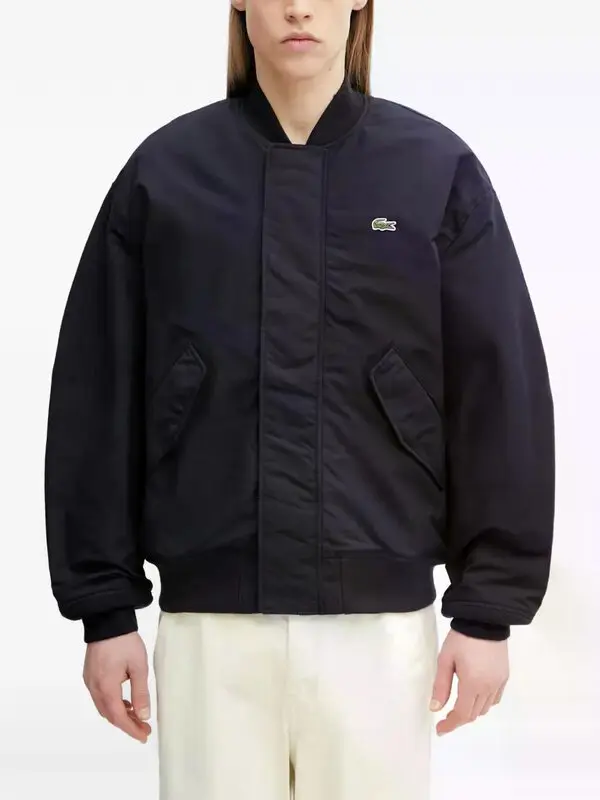 Lacoste Logo-patch Bomber Jacket