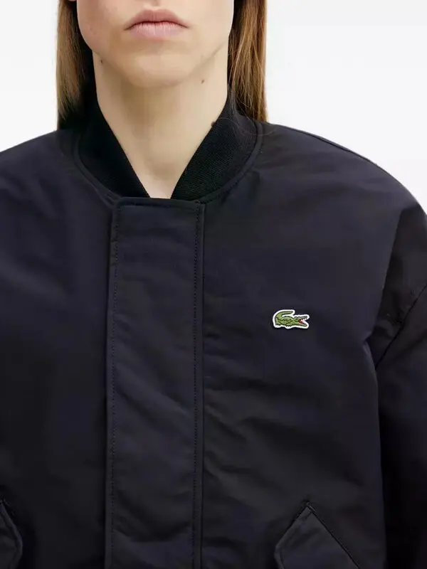 Lacoste Logo-patch Bomber Jacket