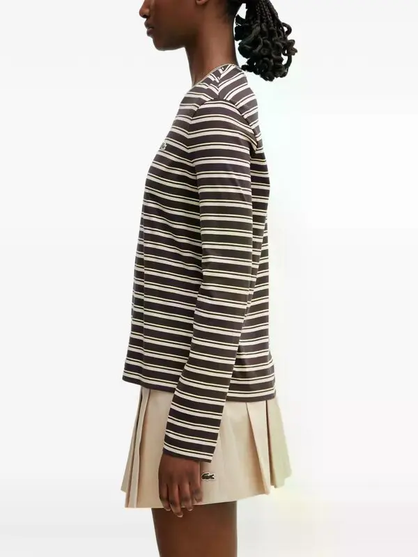 Lacoste Striped Long-sleeve T-shirt