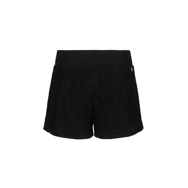 MARIANNE BY MARIE JORDANE Mathis Crochet Shorts - Black