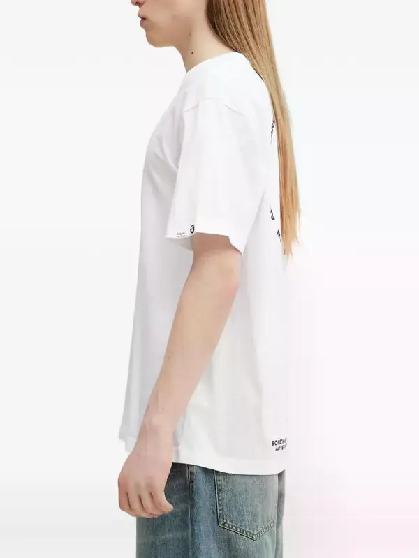 AAPE BY *A BATHING APE Logo-print Cotton T-shirt