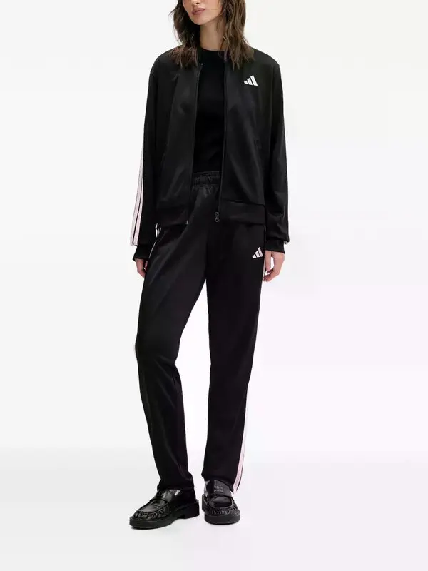 Adidas Side-stripe Tracksuit Set - Black