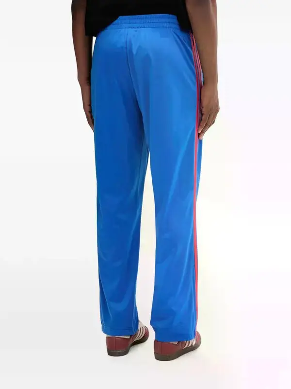 Adidas Firebird Logo-embroidered Side-stripe Track Pants