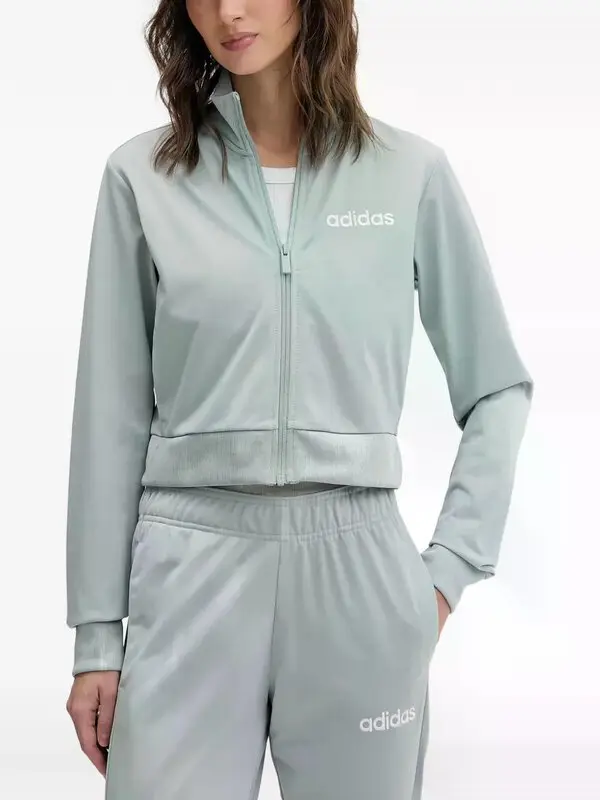 Adidas Glam Logo-print Tracksuit Set