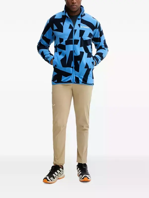 Adidas Geometric-print Sweater