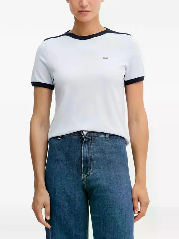 Lacoste Logo Patch Short Sleeve Piqué T-shirt
