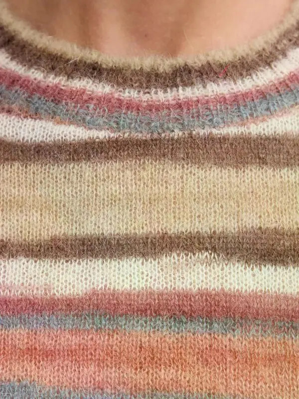 A.p.c. Gabby Striped Knit Sweater