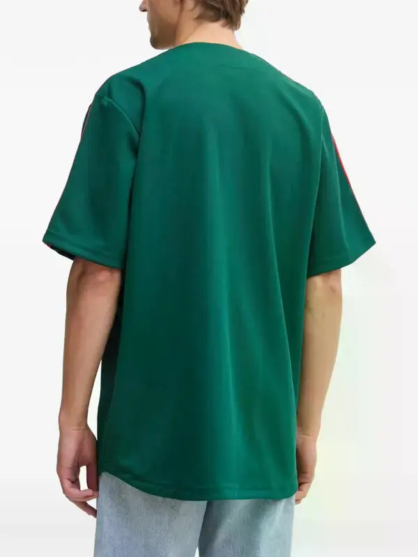 Adidas Logo-embroidered 3-stripe Shirt