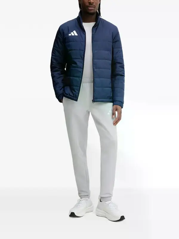 Adidas Quilted Logo-print Jacket