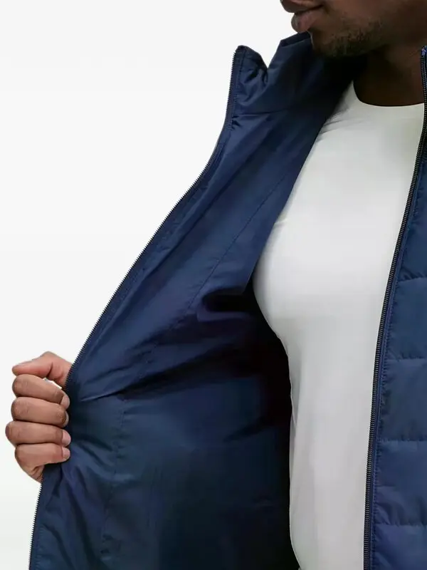 Adidas Quilted Logo-print Jacket