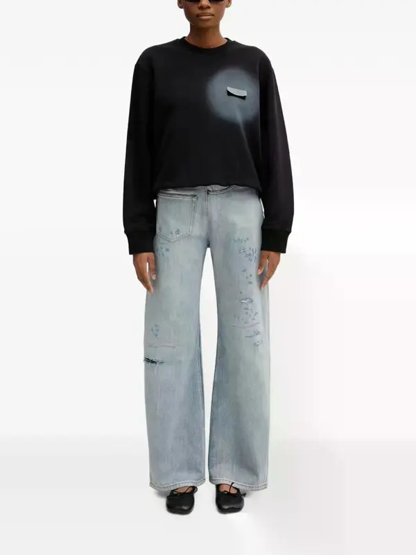 MAISON MARGIELA Patch Detail Sweatshirt