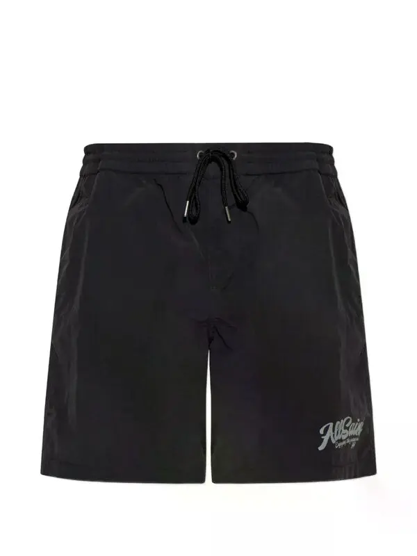 ALLSAINTS Odyssey Drawstring Swim Shorts - Black