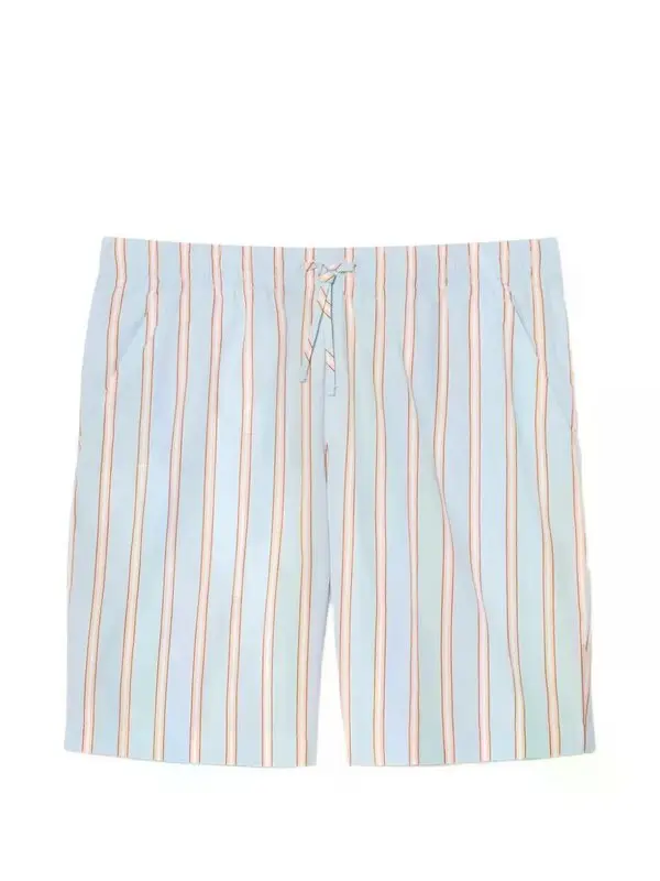 Lacoste Striped Drawstring Shorts