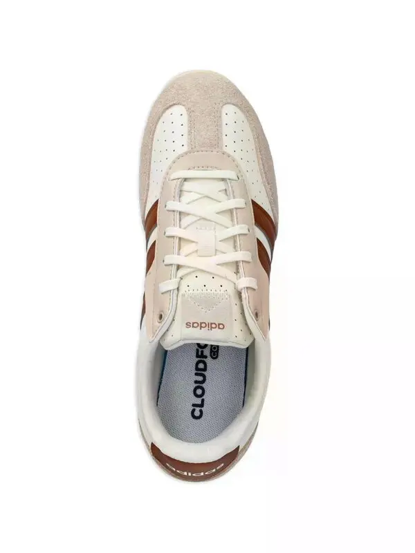 Adidas Suede-trimmed Panelled Sneakers