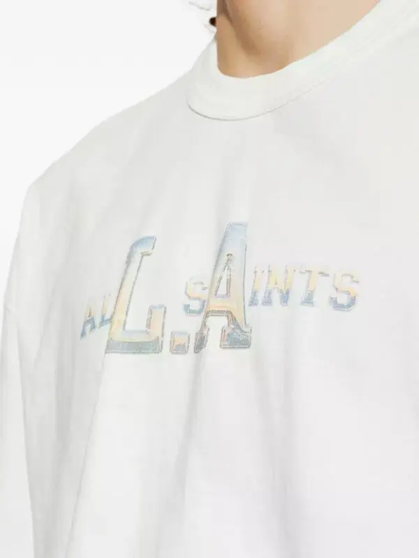 ALLSAINTS Angelino Logo-print T-shirt - White