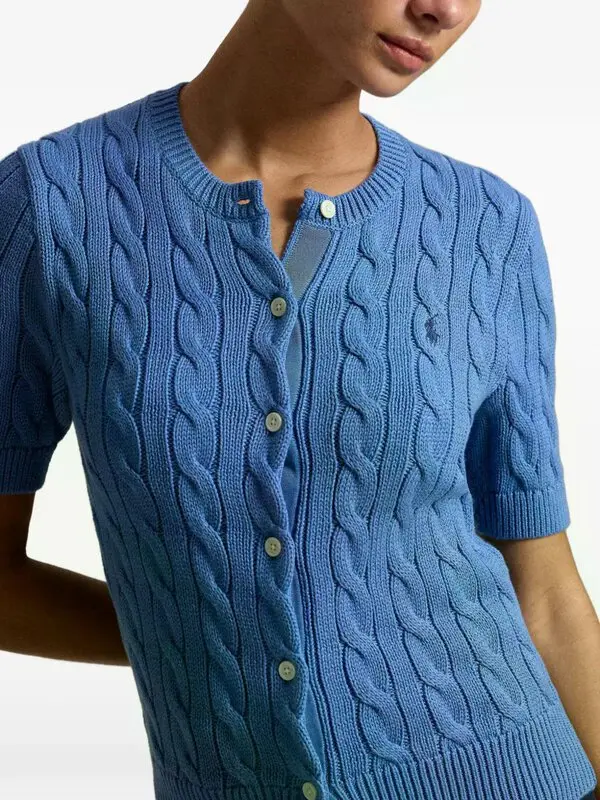 Polo Ralph Lauren Cable Knit Cotton Cardigan