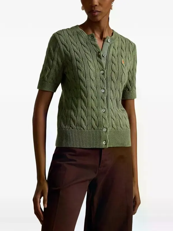 Polo Ralph Lauren Cable-knit Cotton Cardigan