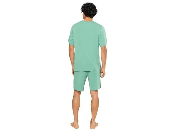 Eberjey Henry Short Pajama Set Pajama Sets Seagrass