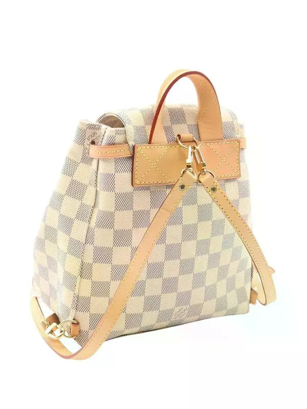 LOUIS VUITTON Damier Azur Sperone Bb Backpack