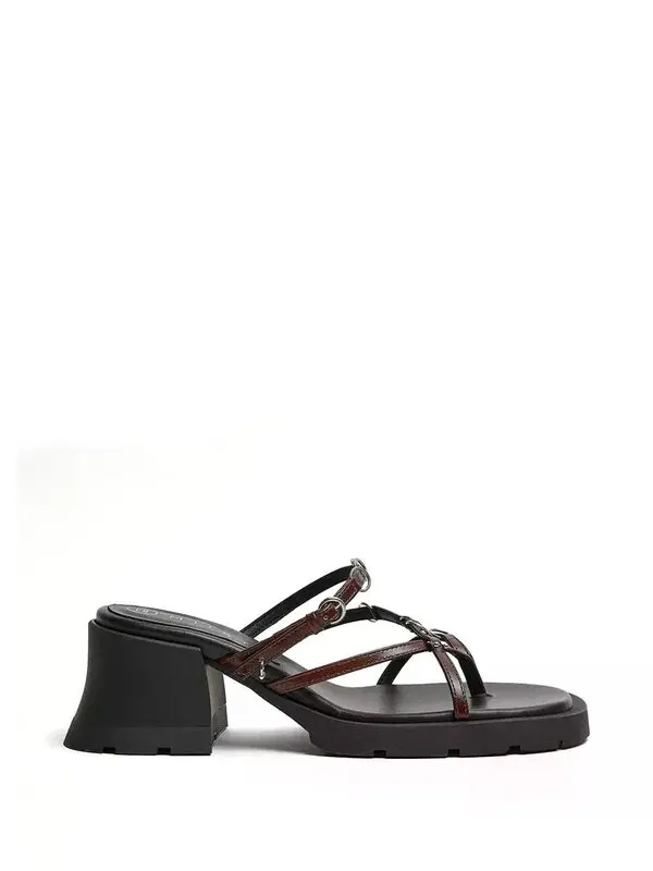 MIISTA Embellished Multi-strap Sandals