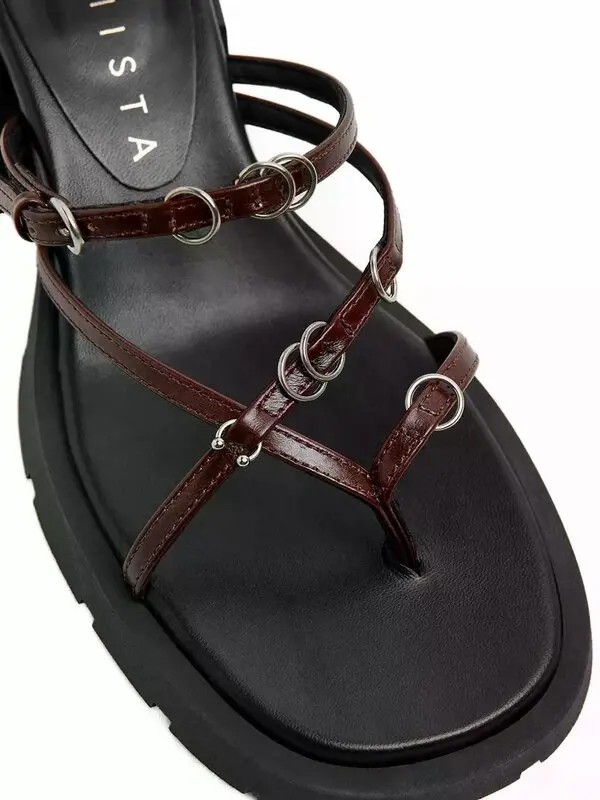 MIISTA Embellished Multi-strap Sandals